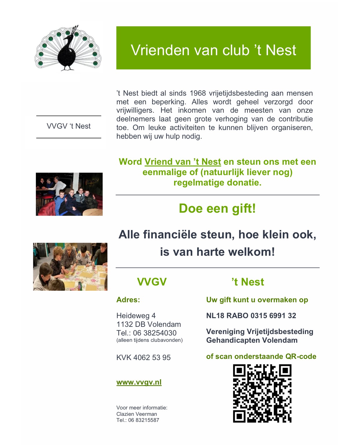 Word Vriend van 't Nest! - VVGV